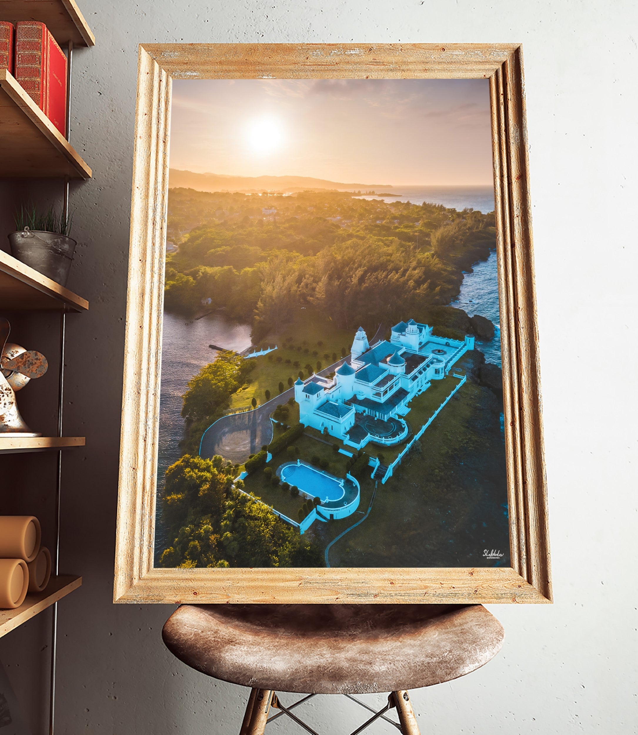 Trident Castle, Jamaica Photo Poster